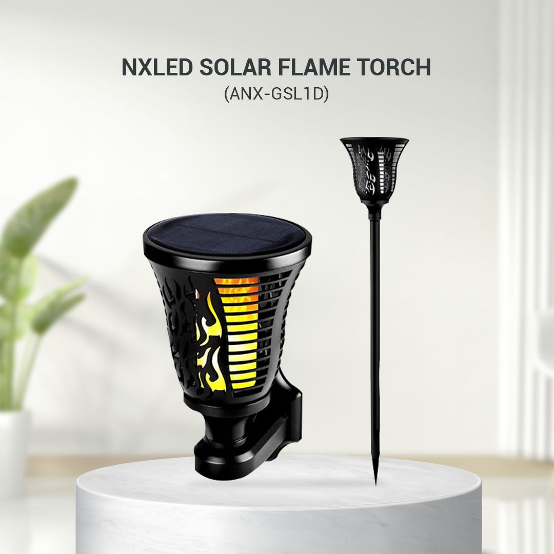 ANX-FT08 Solar Flame Torch – Decorative Outdoor Lighting – NxLed