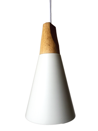 ANX-KA111W Wooden Cone Pendant Light – E27 – NxLed